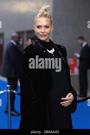 British actress Poppy Delevingne attends the Opening Ceremony red ...