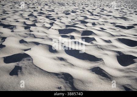 Dry sand on the beach. Grzybowo, Poland, Europe Stock Photo - Alamy