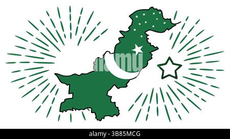 Symbol of Pakistan. National emblem Stock Vector Image & Art - Alamy
