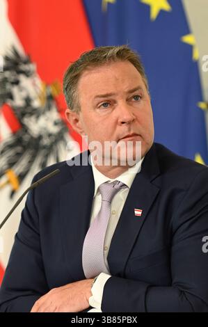 Vienna, Austria. 07th May, 2025. Press foyer after the Council of ...