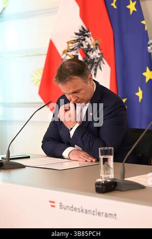 Vienna, Austria. 07th May, 2025. Press foyer after the Council of ...