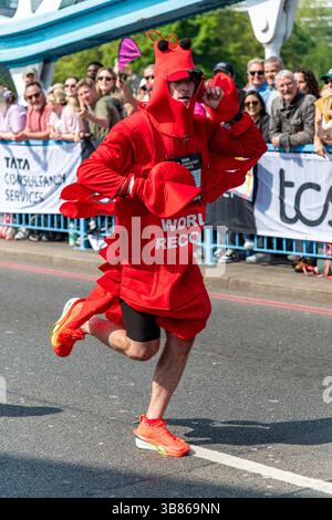 Lobster fancy dress costume Stock Photo - Alamy