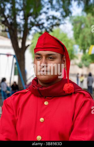 The band of the Infernales de Guemes, 5th Mountain Exploration Cavalry ...