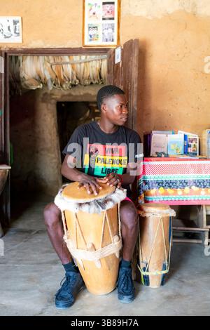 Colombia, Palenque - April 15, 2025: Young Afro-Latino guide in San ...