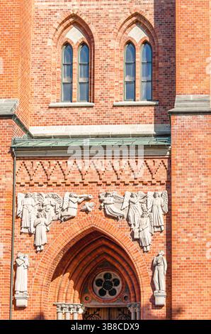 Gustav Adolfs Church in Sundsvall, Sweden, is a historical religious ...