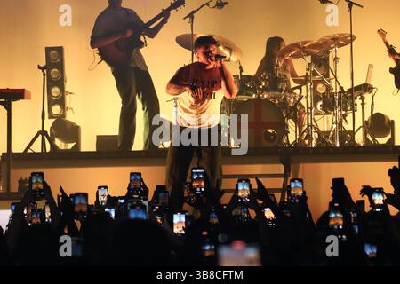 Music Concert - Italian singer Olly during Lo rifarei, lo rifaremo ...