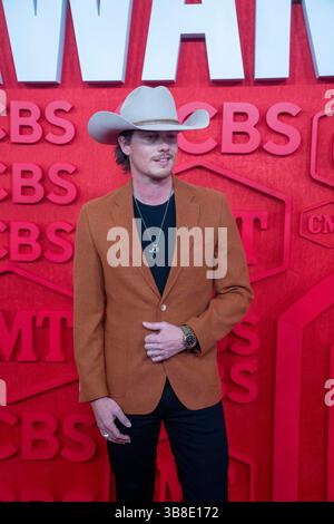 George Birge walks the red carpet before the “The 59th Annual CMA ...