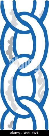 belcher rolo chain icon doodle illustration Stock Vector Image & Art ...