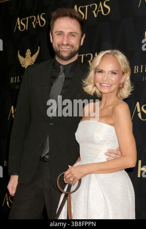 LOS ANGELES - JAN 8: Josh Bryant(, Kristin Chenoweth at the ASTRA TV ...