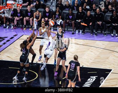 May 06 2025 San Francisco CA, U.S.A. LA Sparks guard Rae Burrell(12 ...