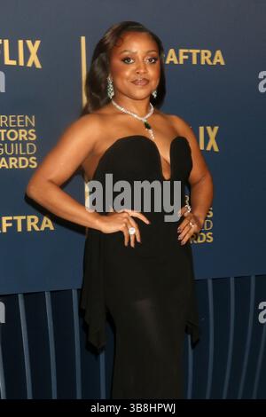 LOS ANGELES - FEB 25: Quinta Brunson at the 30th Screen Actors Guild ...