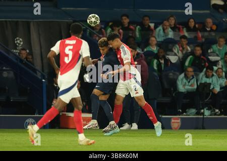 goal Desire Doue (PSG) to make it 3-0, action, goal shot versus Yann ...