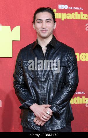 LOS ANGELES - APR 9: Sebastian Amoruso at the The Sympathizer HBO ...