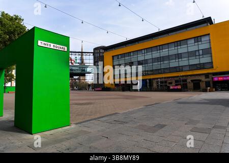 Times Square in the heart of Newcastle-upon-Tyne, Tyne and Wear, UK ...