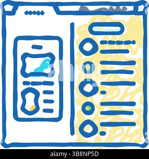 color accessibility ux ui design line icon vector illustration Stock Vector Image & Art - Alamy