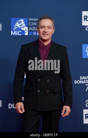 Rome, Italy - May 7, 2025: Claudio Santamaria attends the red carpet ...
