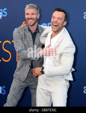 Ca. 07th May, 2025. Austin Stowell, Kyle Schmid at arrivals for CBS ...