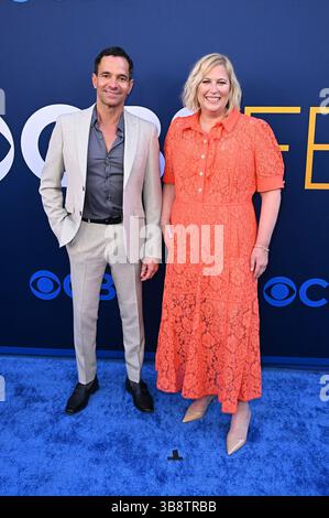 George Arthur Cheeks und Amy Reisenbach bei der Präsentaion des CBS ...