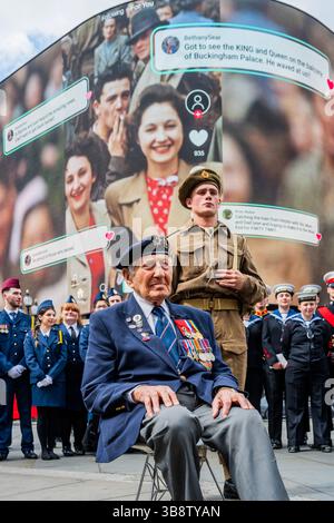Mervyn Kersh D-Day veteran who fought in the Normandy Campaign, at his ...