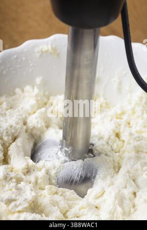 Blender in curd Stock Photo - Alamy