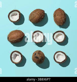 Perspective view of empty blue plate on cement background. Empty space ...