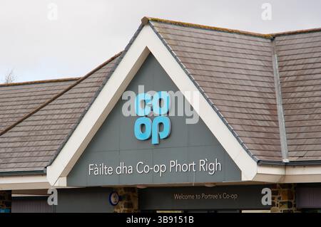 Co Op supermarket in Portree, Isle of Skye, Scotland Stock Photo - Alamy