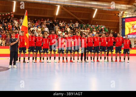 Fasano, Italy. 08th May, 2025. Italy timeout during EHF Euro 2026 ...