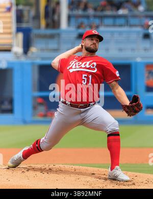 Cincinnati Reds pitcher Graham Ashcraft throws during a baseball game ...