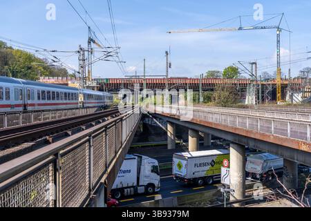 Duisburg-Kaiserberg motorway junction, complete reconstruction and ...