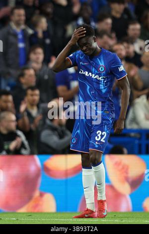 Tyrique George of Chelsea FC reacts after scoring a goal during the ...