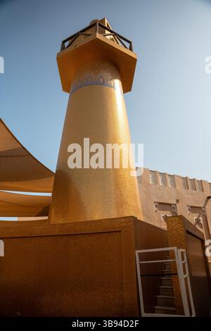 The stunning Golden Mosque in Katara Cultural Village, Doha, Qatar ...