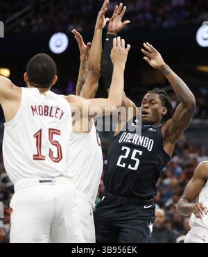 Cleveland Cavaliers forward Isaiah Mobley poses for a portrait during ...