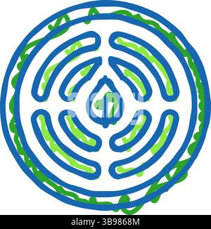 eco ceramic coating product label caution glyph icon vector. eco ...