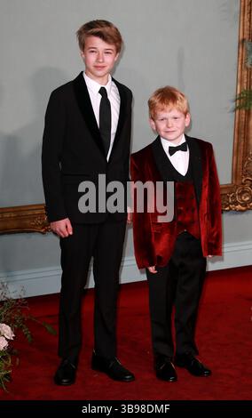 Timothee Sambor and Teddy Hawley, The Crown Season 5 World Premiere ...