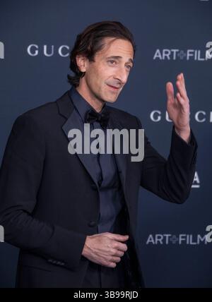 Adrien Brody arrives at the 2022 LACMA Art + Film Gala held at LACMA in ...