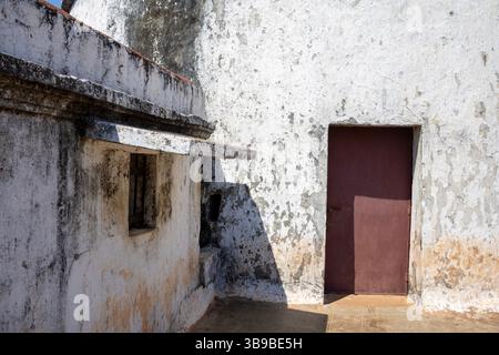 Fort Aguada Prison in Goa India Stock Photo - Alamy