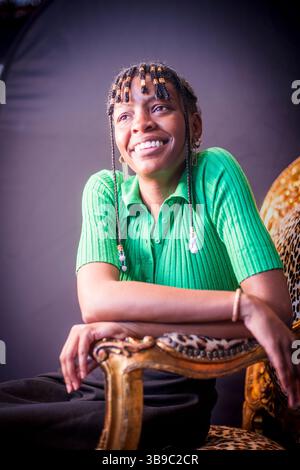 Formal Portraits of a GenZ artist Stock Photo - Alamy