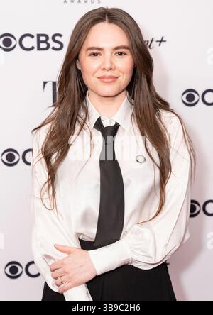 Joy Huerta attends the 78th Annual Tony Awards Meet the Nominees press ...