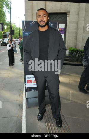 London, UK. 08th May, 2025. Alex Hassell and Emma King at the BAFTA TV ...