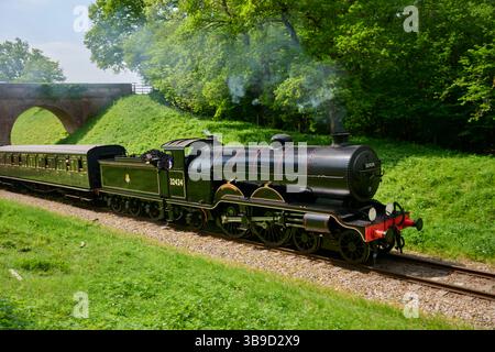 The Bluebell Railway's Atlantic Class locomotive "Beachy Head" at Three ...