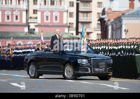 Russian Defense Minister Andrei Belousov attends the Russian-Belarusian ...