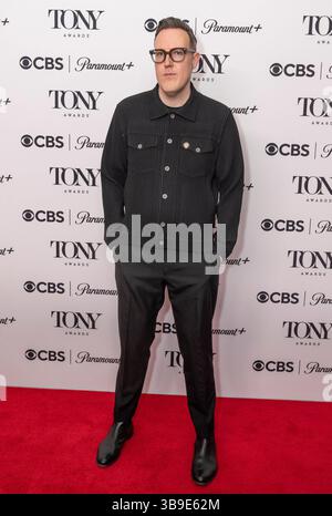 Dane Laffrey attends the 78th Annual Tony Awards Meet the Nominees ...