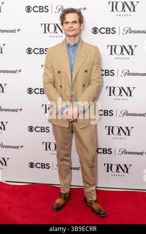 Andrew Durand attends the 78th Annual Tony Awards Meet the Nominees ...
