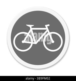 Bike or Bicycle Rental Line Icon. City Urban Transport Symbol ...