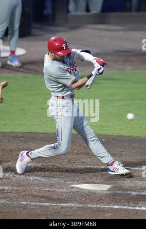 Philadelphia Phillies' Bryson Stott scores against the San Francisco ...