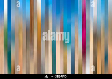Colorful color stripes, composed of 30 individual shots Stock Photo - Alamy