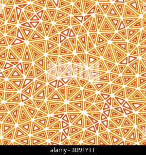 Minimalistic triangles background. Multiple repeated inner triangles. Medium shape size ...