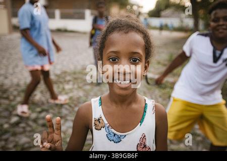Children in Tarrafal, Cape Verde, West Africa Stock Photo - Alamy