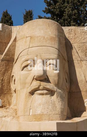 Cyprus, Paphos, Statue of Archbishop Makarios, First President of ...