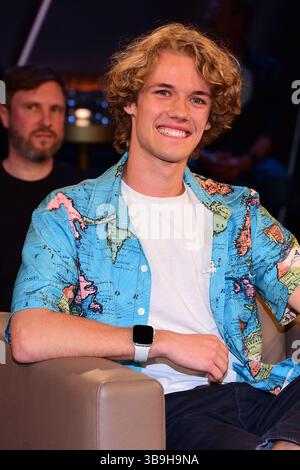 Luca Pferdmenges, Content Creator, zu Gast in der NDR Talk Show ...